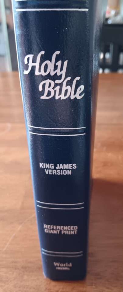 Holy Bible KJV Giant Print LARGE Red Letter King James Version ...