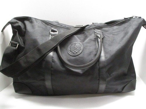 Extra-Large Weekender Black Duffel Bag Gym Overnighter Travel Crossbody ...