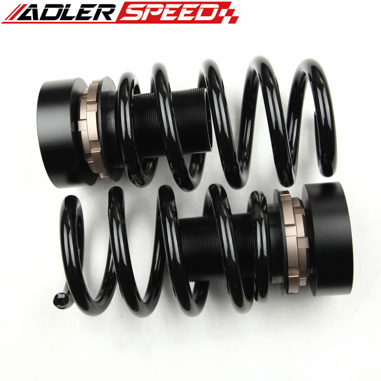 ADLERSPEED 32 Levels Adjustable Damper Coilovers Suspension Kit Fit 18 ...