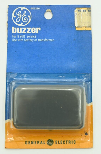 Vintage GE Buzzer Model GE2226 for 8 Volt Service NEW In Package | eBay
