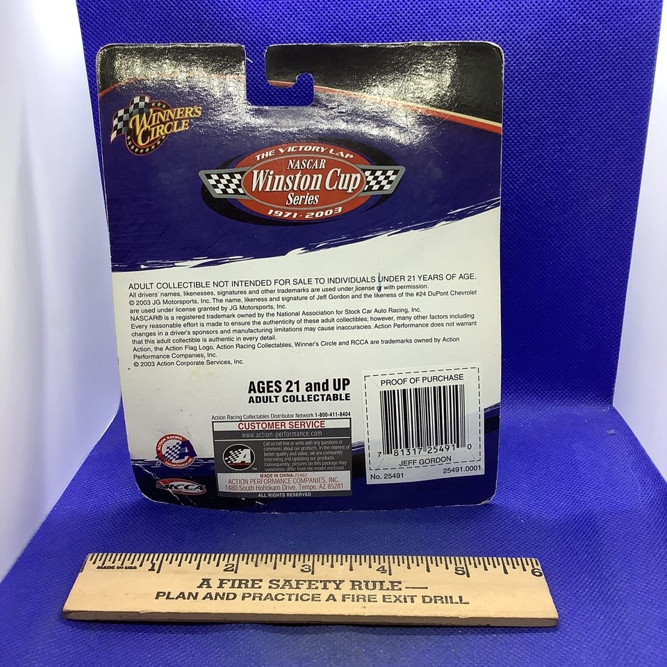 Winner’s Circle Winston Cup Series NASCAR Jeff Gordon #24 1:64 Scale | eBay