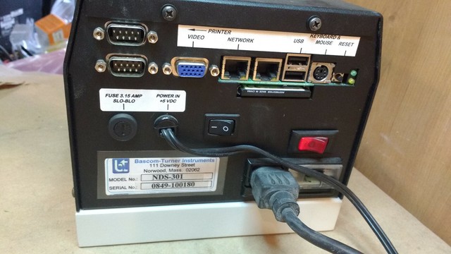 BASCOM TURNER NDS-301 Three Gas Network Docking Station * AS IS* for ...