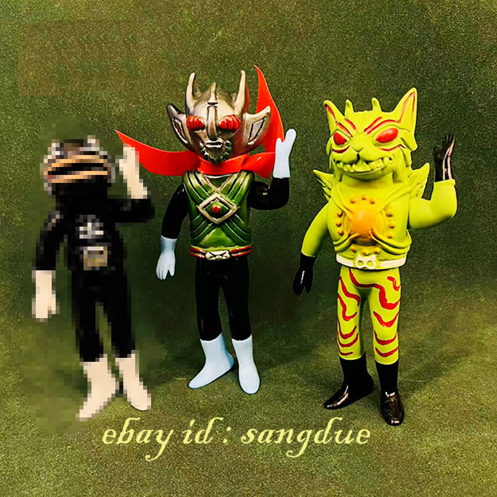 Sofubi Doll Wf Limited Masked Figure Model Collection Statue In Stock ...