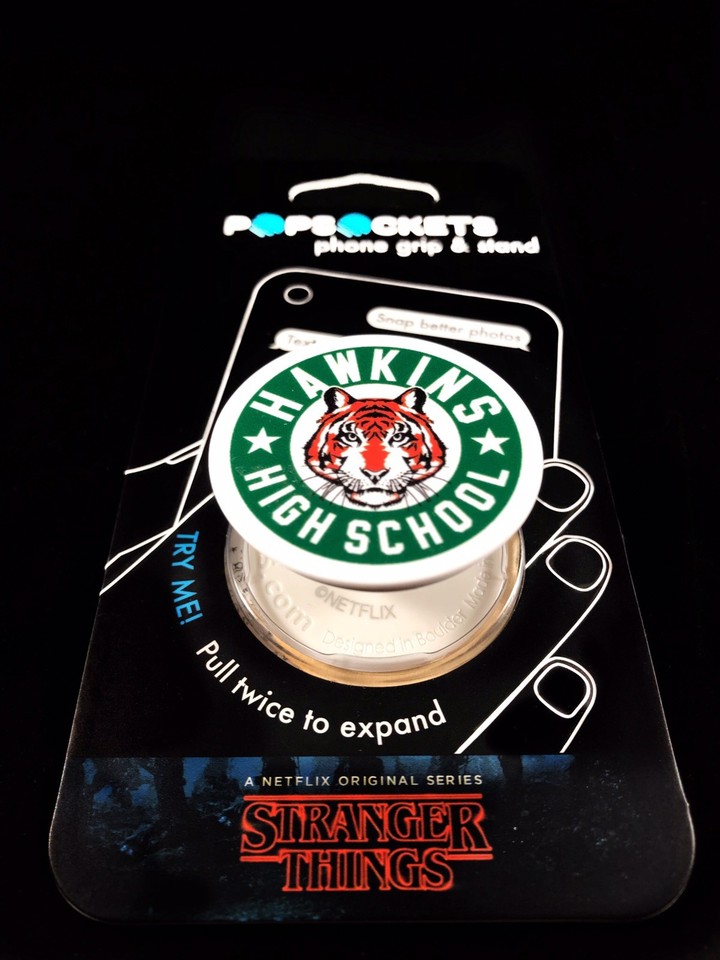 Authentic Popsockets Stranger Things Hawkins Logo PopSocket Pop Socket ...