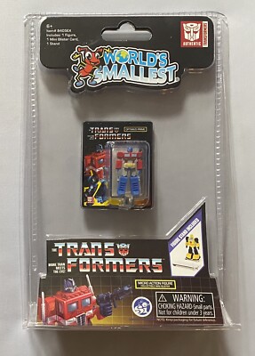 OPTIMUS PRIME World's Smallest Transformers Micro Action Figure ...