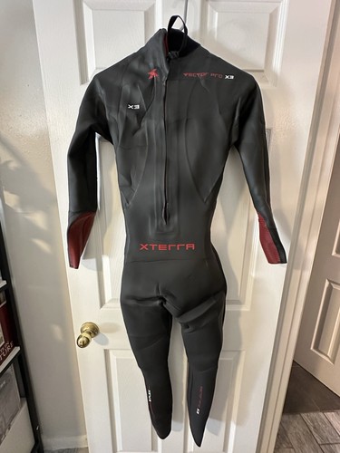 Xterra Vector Pro X3 Men's Full Wetsuit Triathlon Swimming, Small ...