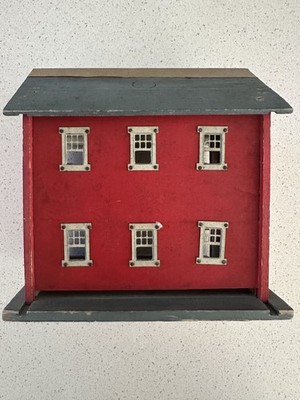 Schoenhut Home Builder Miniature Dollhouse Building House Wood & Metal ...