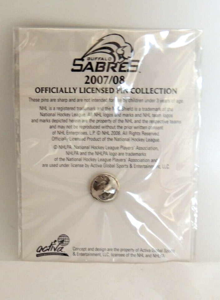 BUFFALO SABRES Maxim Afinogenov 2007/08 Tops Pin Collection NEW NHL Pin ...