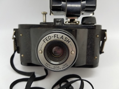 Vintage FED FLASH Camera by Federal Mfg & Engineering Corp with ...