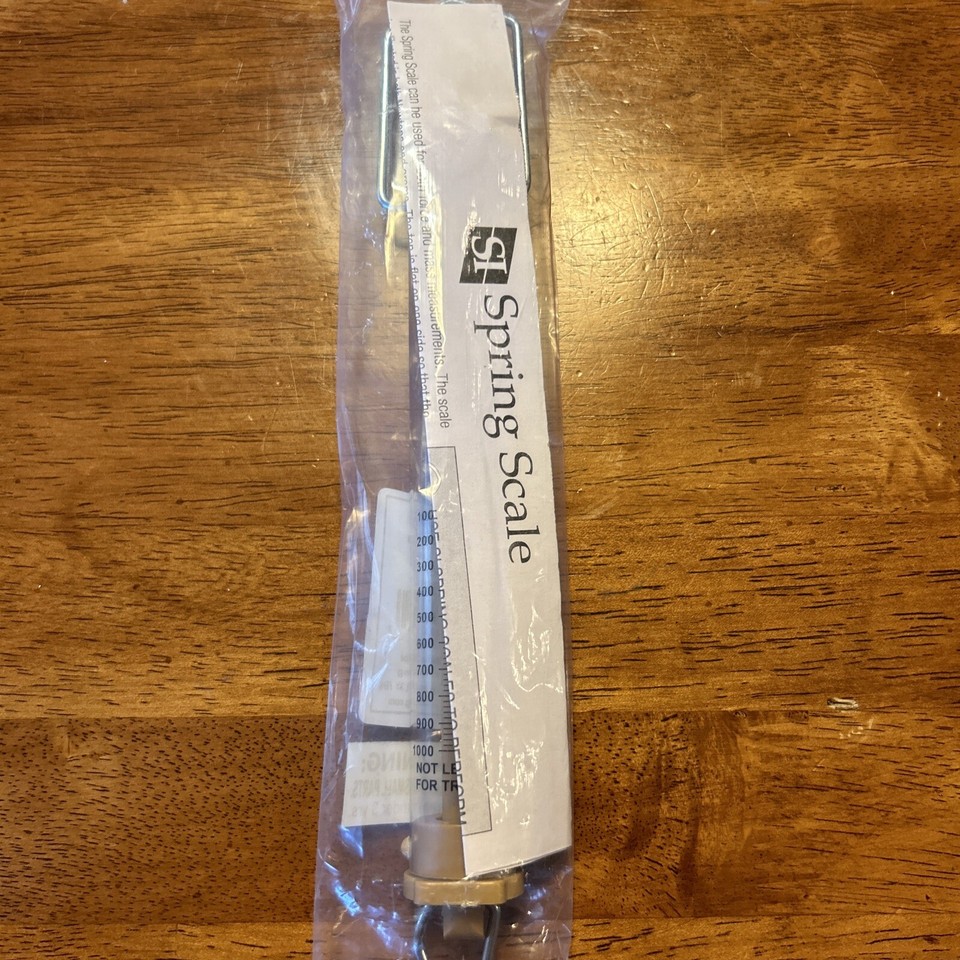 SI Manufacturing Beige Spring Scale 10N Part #SI 39620 678131396202| eBay