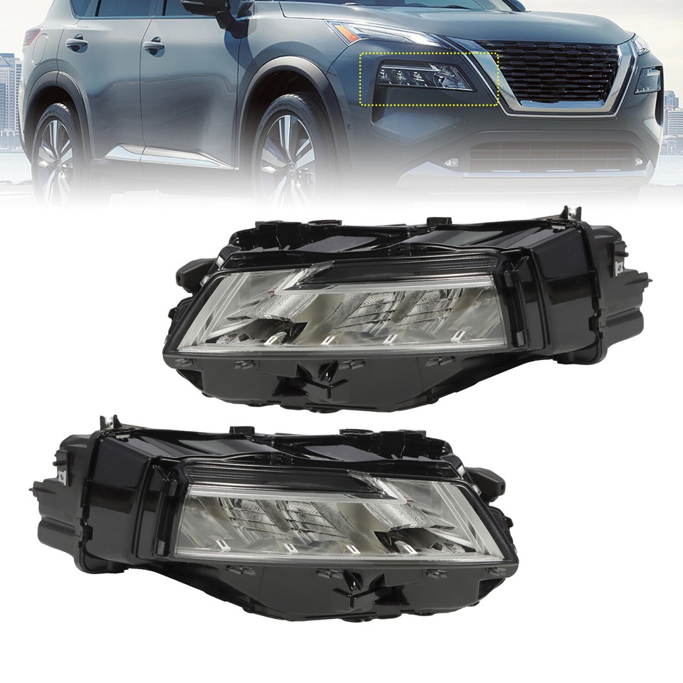 Pair For 2021-2023 Nissan Rogue SL/SV LED Headlights Assembly Left ...