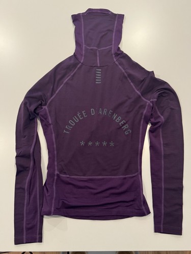 Purple RAPHA PRO TEAM thermal long sleeve cycling base layer w/collar medium | eBay