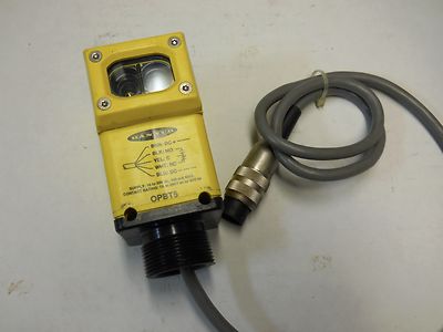BANNER OPBT5 / OSBD OMNI-BEAM SENSOR ASSEMBLY EXCELLENT USED CONDITION ...