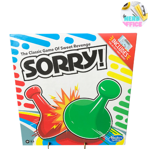 CLASSIC BOARD GAME | Sorry! Hasbro | EUC COMPLETE | Family Game Night 6 ...