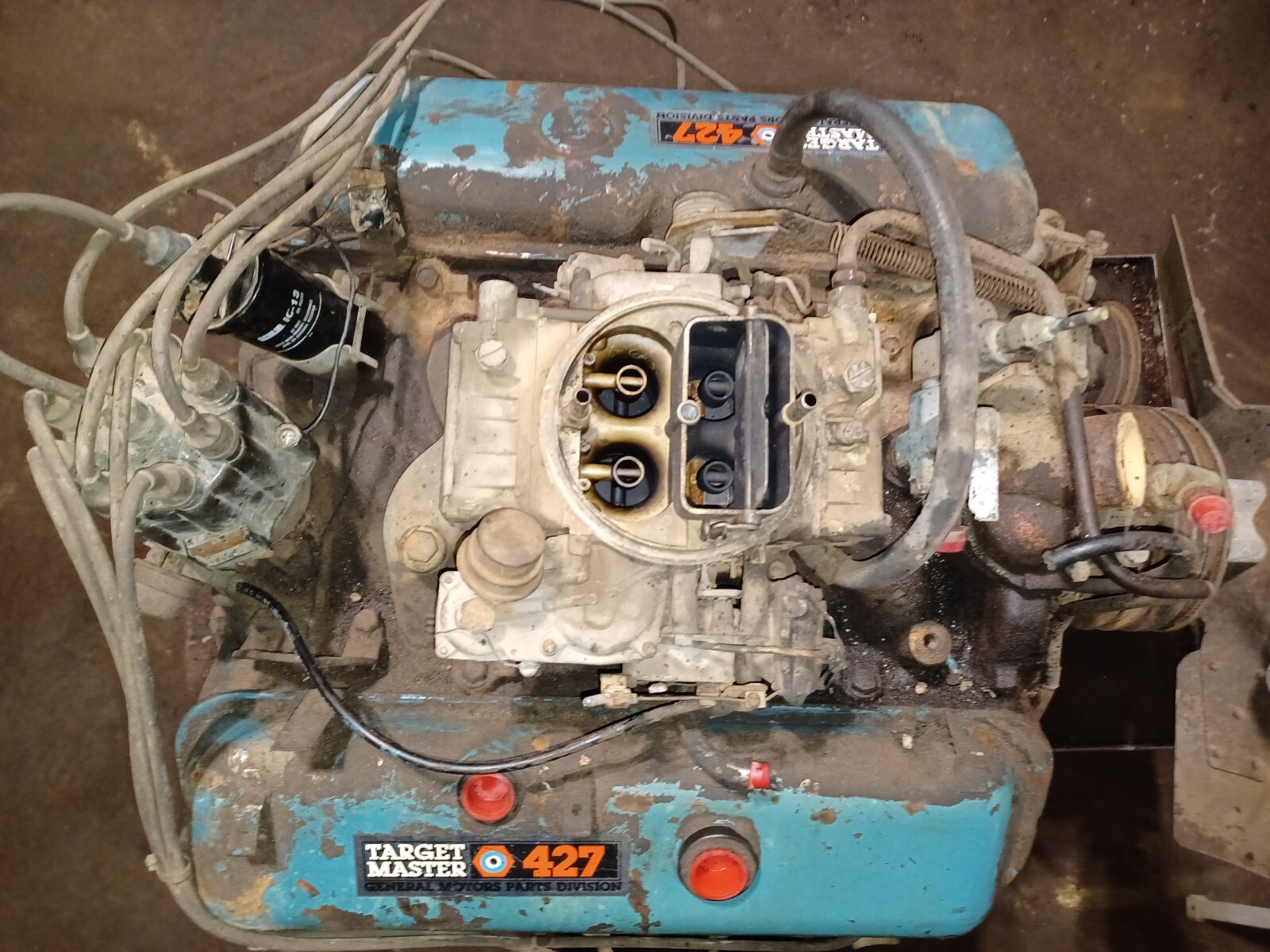 Vintage Chevrolet Chevy GMC 427 Tall Deck Engine | eBay