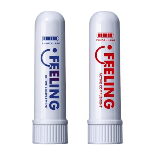 Mint Inhaler Energizing Aromatherapy Nasal Inhaler 1.8ml Energy Inhaler ...