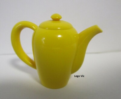 Lego 33006 Scala Teapot Yellow Théière Jaune 5414 3201 3290 MOC -A104 ...