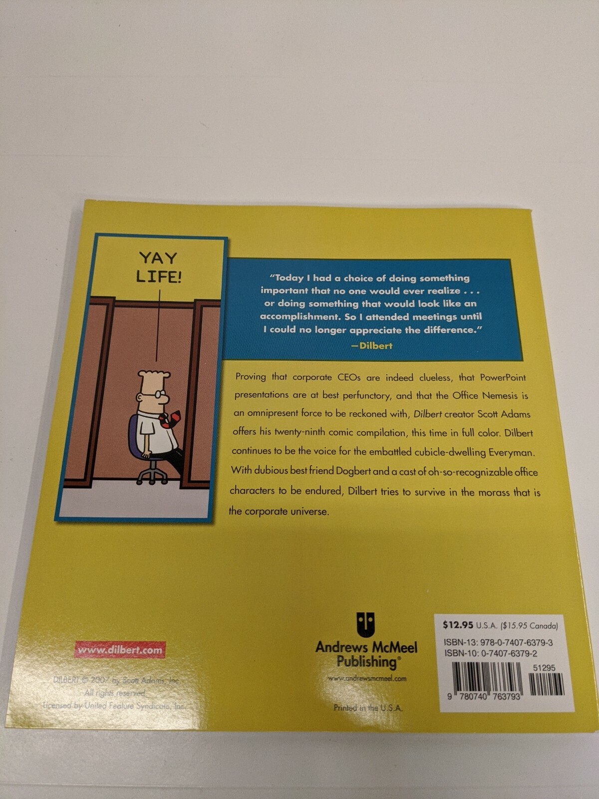 Positive Attitude : A Dilbert Collection by Scott Adams (2007, Trade ...
