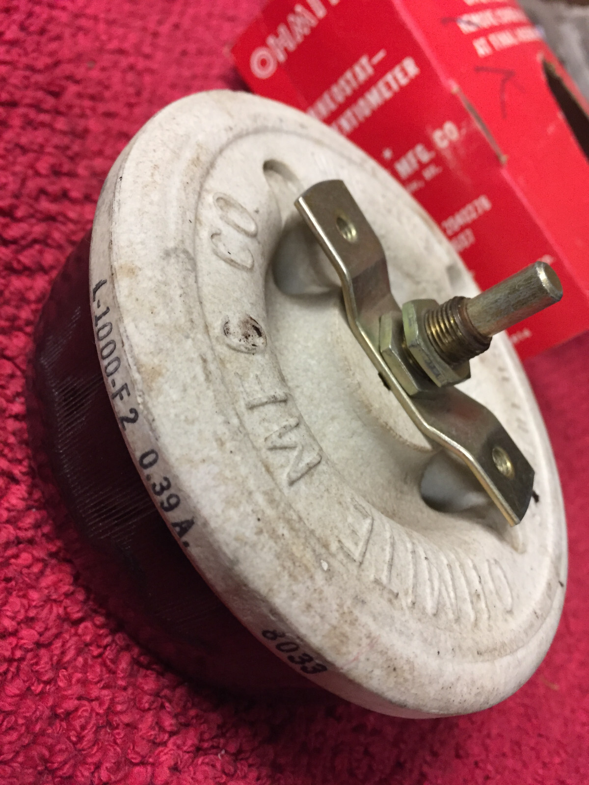 L-1000-F2 OHMITE 1000 OHM 150 WATT RHEOSTAT | eBay