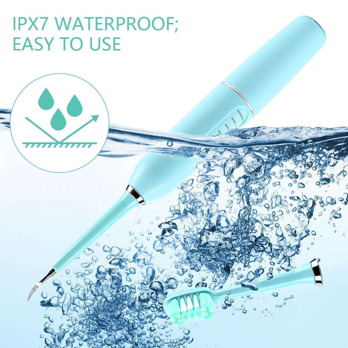 Cordless Water Flosser Dental Oral Irrigator Travel Teeth Cleaner Floss ...