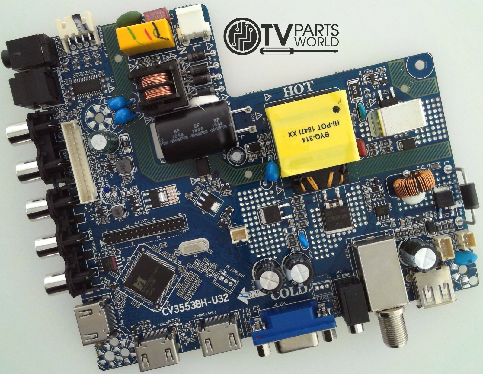 Element ELEFW328 Main Power Board 7.T3553BHU3211.2X6 CV3553BH-U32 ...