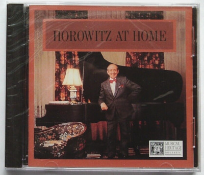 New- HOROWITZ AT HOME: Liszt; Mozart; Schubert (CD/MHS) VLADIMIR ...