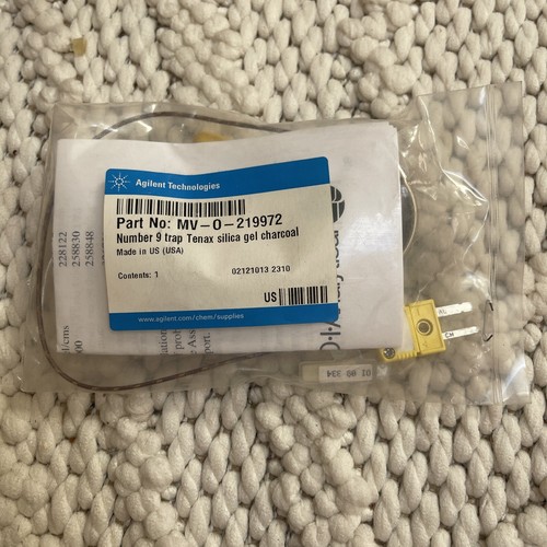 Agilent MV-O-219972 Number 9 Trap Tenax Silica gel Charcoal New $319 | eBay