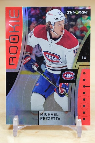 2021-22 UD Synergy Red Rookie Bounty #113 Michael Pezzetta - Montreal ...
