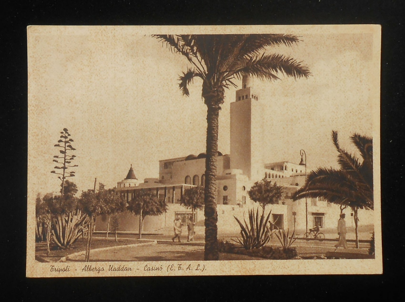 1930s Albergo Uaddan Casino Tripoli Libya Greater Tripoli Co Postcard ...