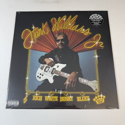 Hank Williams Jr. Rich White Honky Blues New Vinyl LP MM 888072418547| eBay