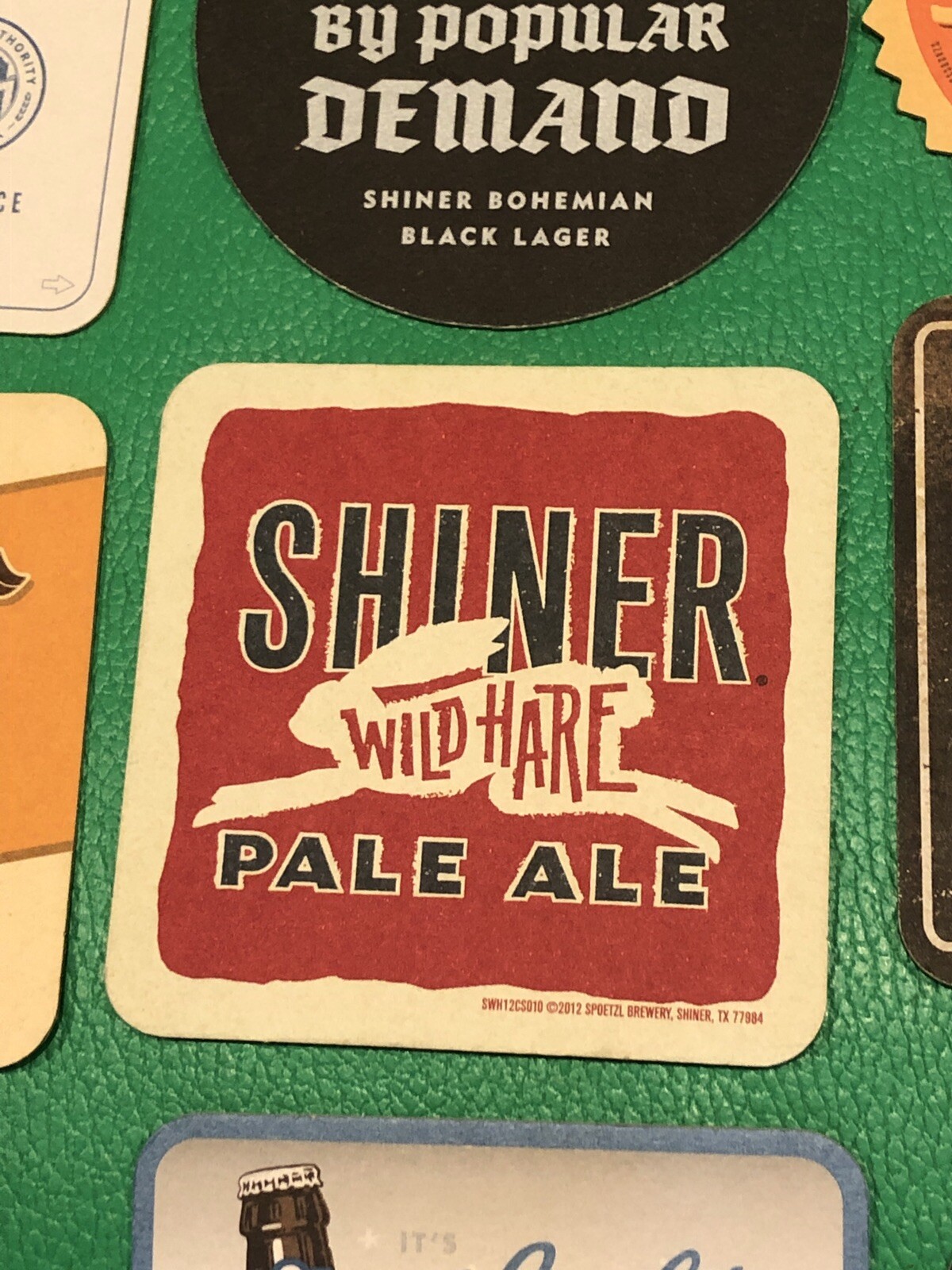 Lot 9 Shiner Beer Brewery Texas Vintage Coasters Farmhouse Wild Hare ...