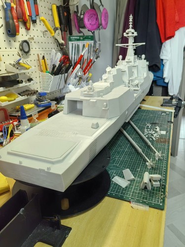 3d Printed 1/150 Ijn Js Maya (ddg-179) Destroyer Full Hull unpainted ...