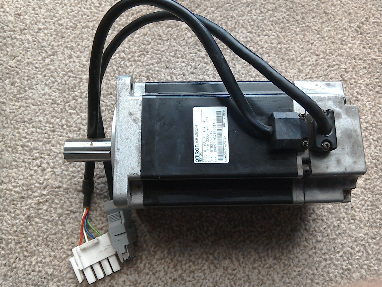 Omron servo motor R7M-A75030-S1 Smartstep One R7MA75030S1 750W | eBay