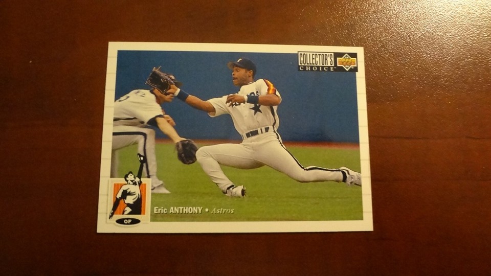 1994 UPPER DECK COLLETOR'S CHOICE # 38 ERIC ANTHONY BASEBALL CARD | eBay