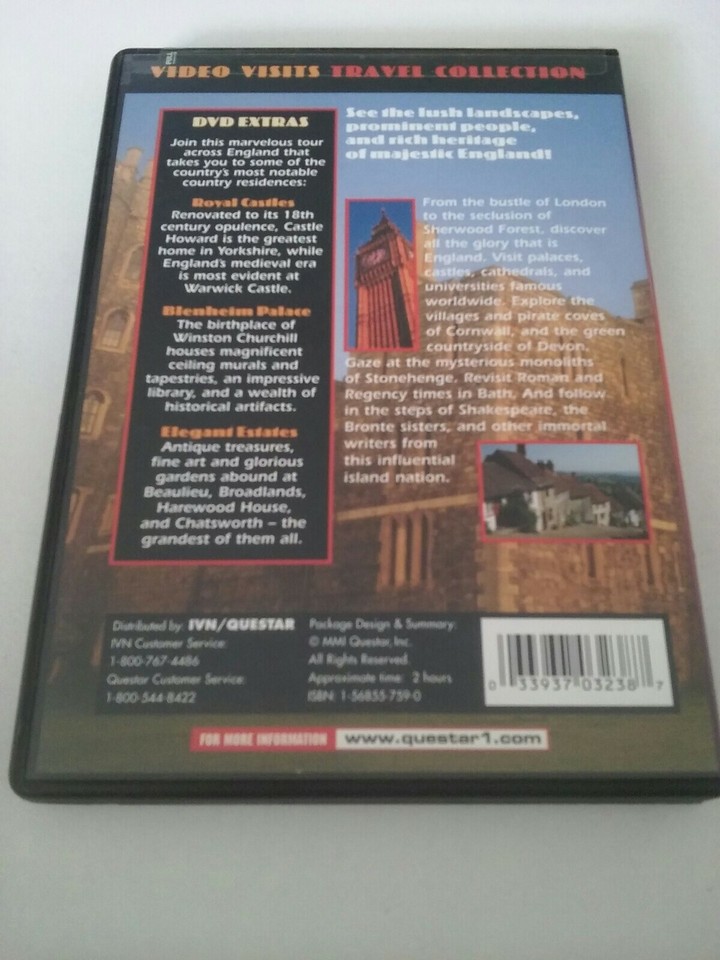 Discovering England (DVD, 2001) 33937032387 | eBay