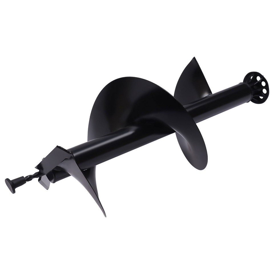 11" Bit Post Hole Digger Gas Powered 63cc 3hp Hand Push Earth Auger ...