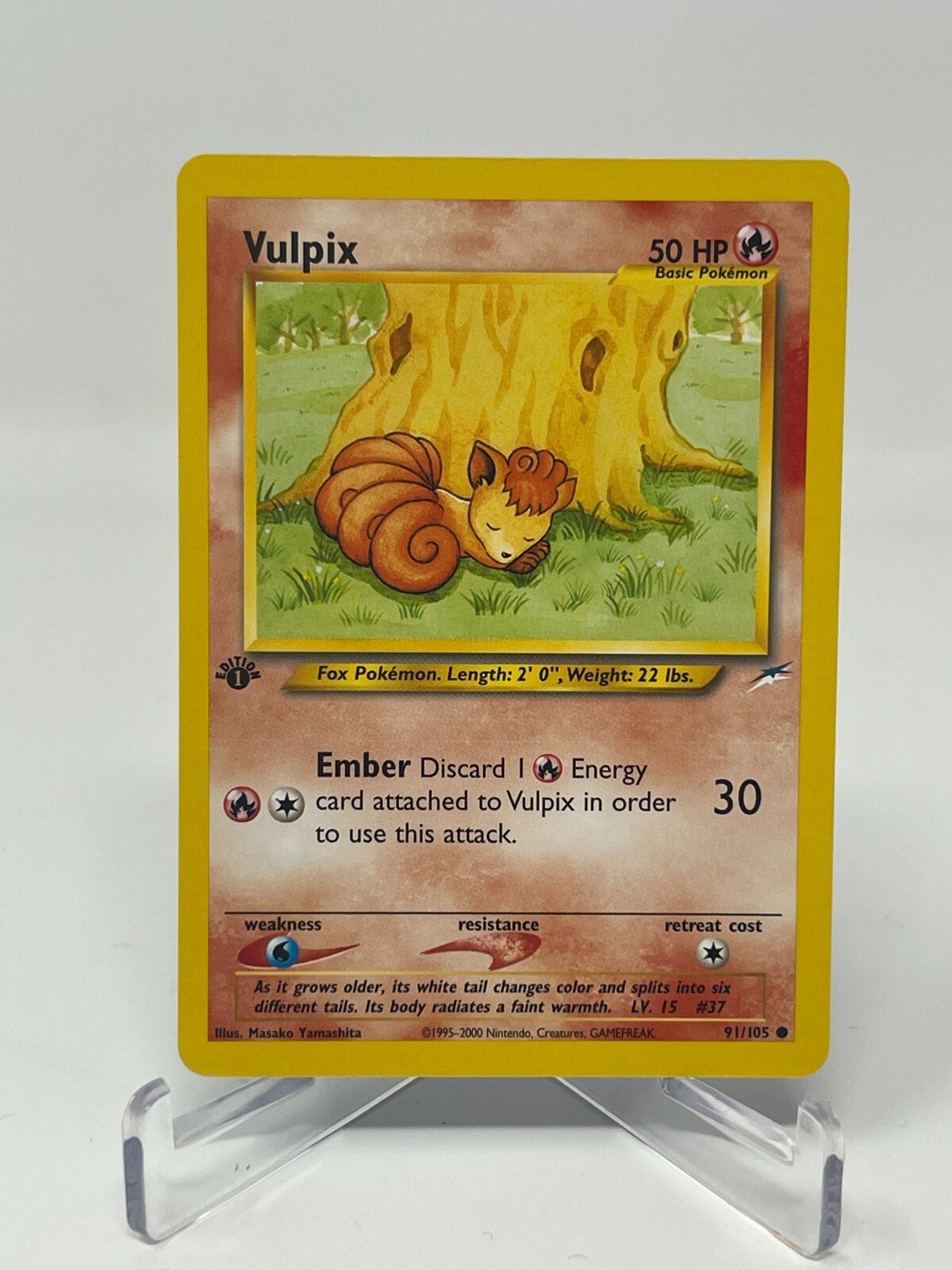 Pokemon Neo Destiny 1st Edition Vulpix 91/105 Non-Holo Pack Fresh NM | eBay