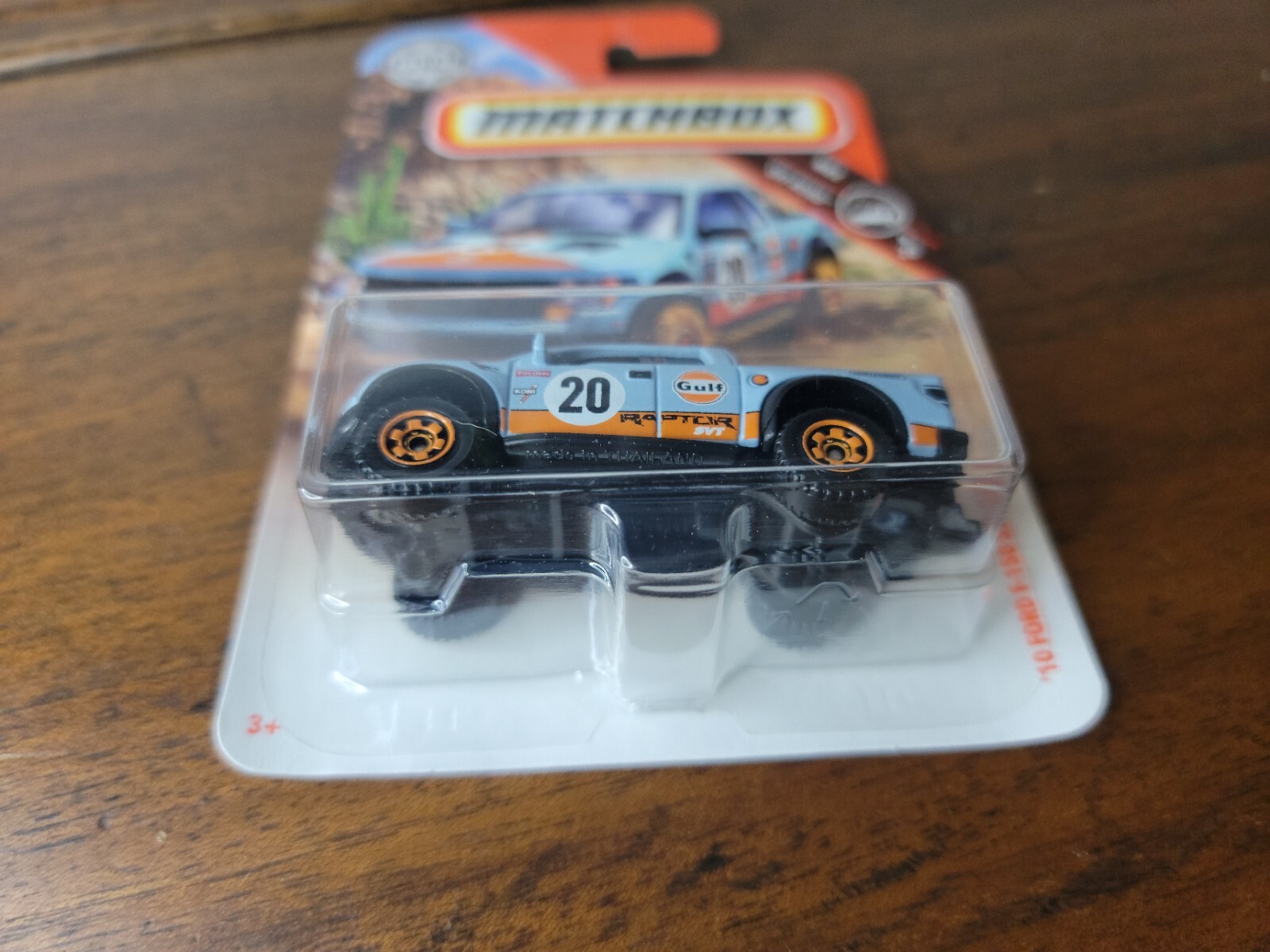 Matchbox Gulf 2010 Ford F-150 SVT Raptor 1/64 Diecast MBX Off Road ...