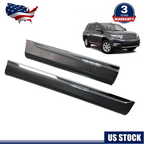 For 2011-2013 Toyota Highlander Right Front Rear Door Lower Molding ...
