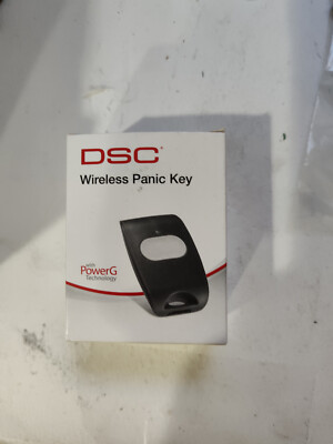 DSC Wireless PowerG Security Panic Key Remote, 1 Button Long Battery ...