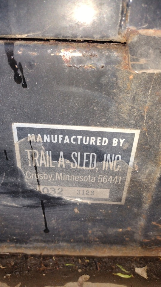 Trail-A-Sled Vintage Scorpion Mark II 300 Snowmobile | eBay