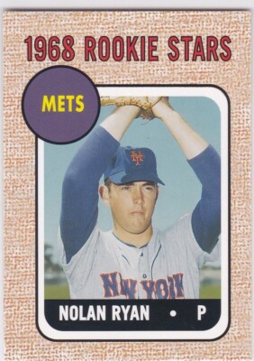 NOLAN RYAN ROOKIE Week Topps Baseball Card 2006 Baseball NY METS ...