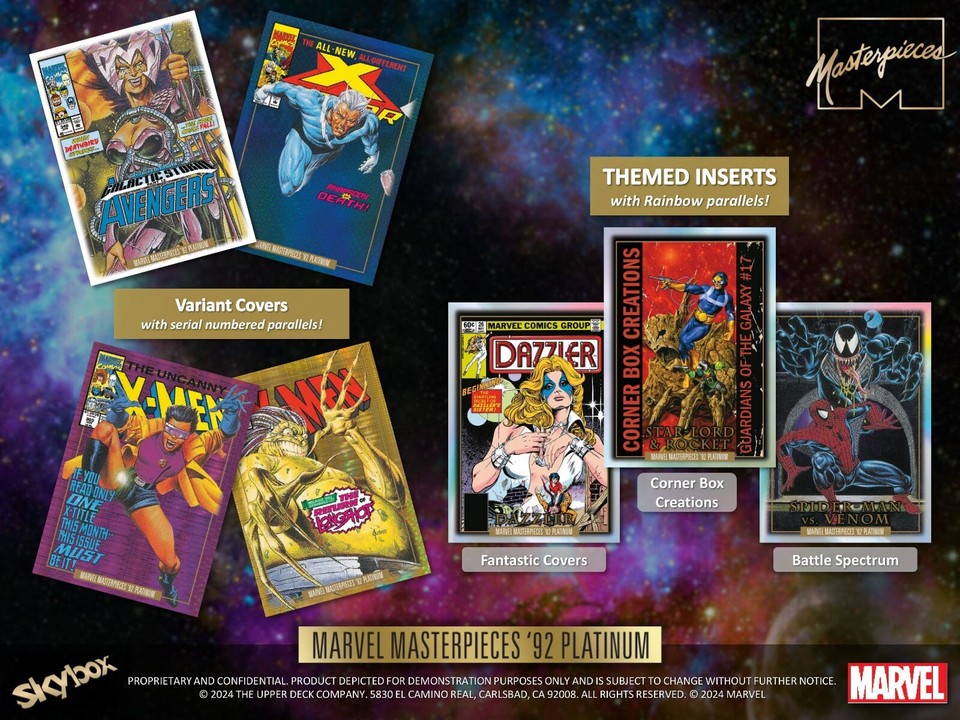 Doctor Doom 2024 Marvel Masterpieces 92 Platinum 1 Case (18 Box) Break ...
