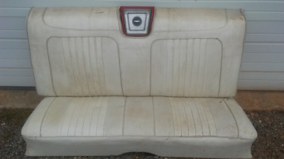 1965 Chevrolet Caprice Rear Seat And Speaker Grill RARE | eBay