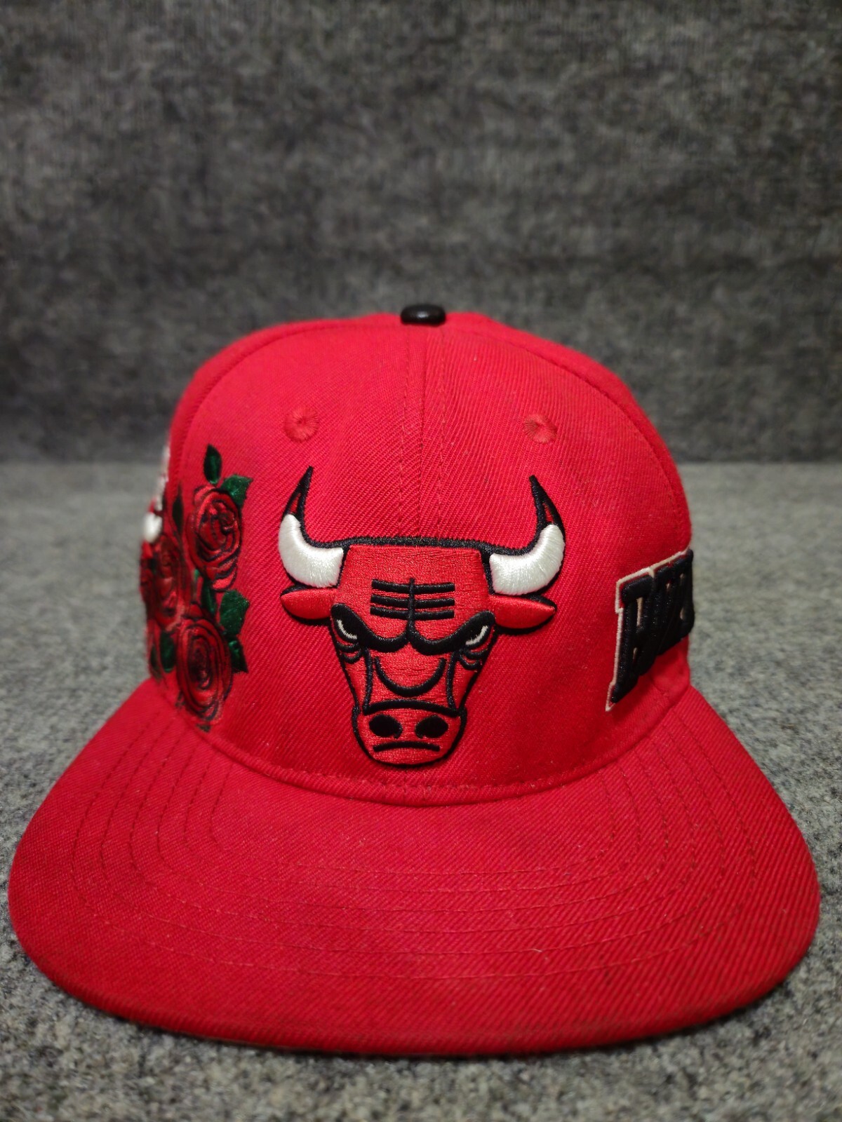 Pro Standard Red NBA Chicago Bulls Roses Snapback Hat Cap for sale ...
