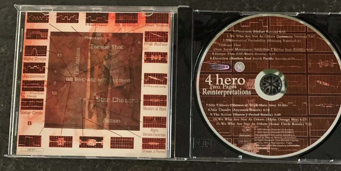 4 Hero - Two Pages Reinterpretations - CD 1999 | eBay