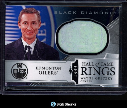 2019 UD BLACK DIAMOND #HR-WG WAYNE GRETZKY HALL OF FAME RINGS RELIC | eBay