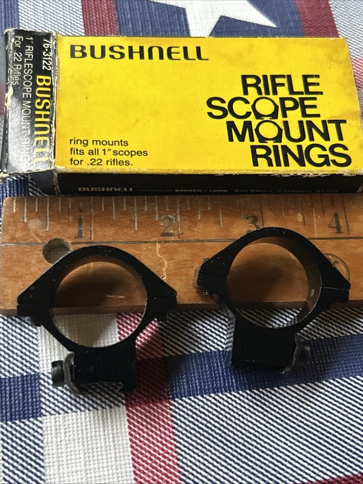 REDFIELD 522635 “M” JR/SR Scope Mount Rings 1” Split (Medium) In Box ...