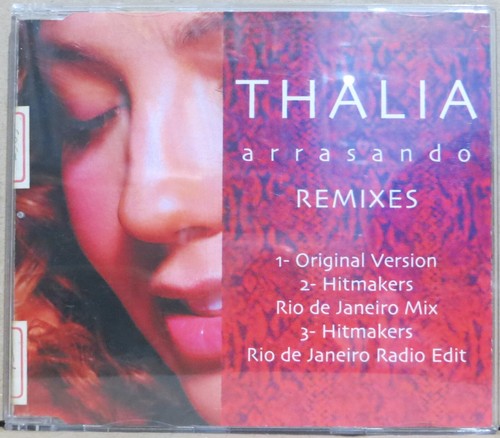 THALIA 2000 “ARRASANDO“ PROMO REMIXES CD EDITION PP 0786 2 EMI NM ...
