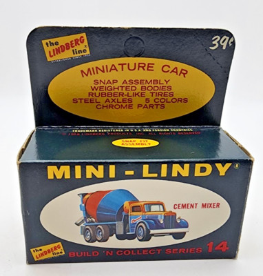 Vintage 1968 Lindberg Mini Lindy 14 Cement Mixer in Very Nice Factory ...